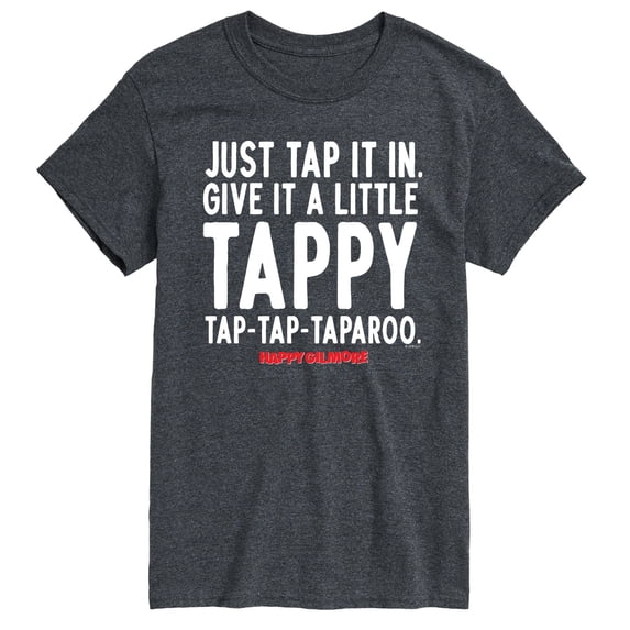 Happy Gilmore - Just Tap It In - Men's Short Sleeve Graphic T-Shirt ...