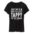 Happy Gilmore - Just Tap It In - Women's Short Sleeve Graphic T-Shirt ...