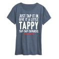Happy Gilmore - Just Tap It In - Women's Short Sleeve Graphic T-Shirt ...