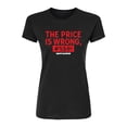 Happy Gilmore - Price Is Wrong - Juniors Fitted Graphic T-Shirt ...