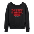Happy Gilmore - Price Is Wrong - Women's French Terry Long Sleeve ...