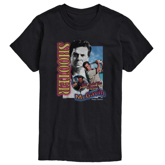 Happy Gilmore - Shooter McGavin - Men's Short Sleeve Graphic T-Shirt ...