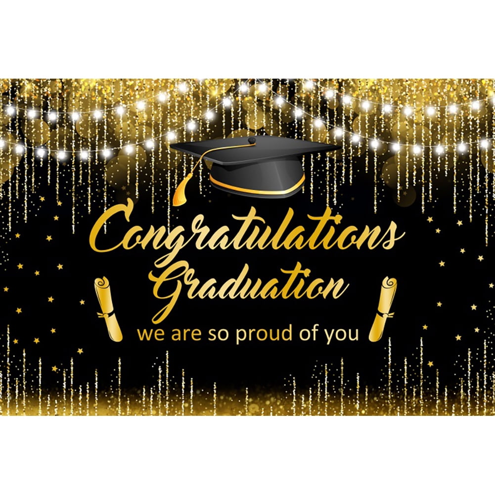 Happy Graduation Backdrop for Photo Class of 2024 Congrats Grad Prom ...