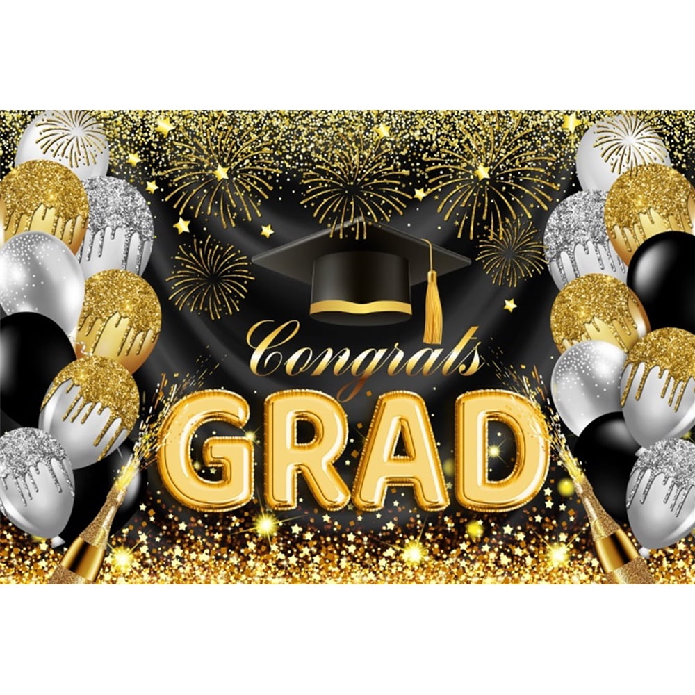 Happy Graduation Backdrop for Photo Class of 2024 Congrats Grad Prom ...