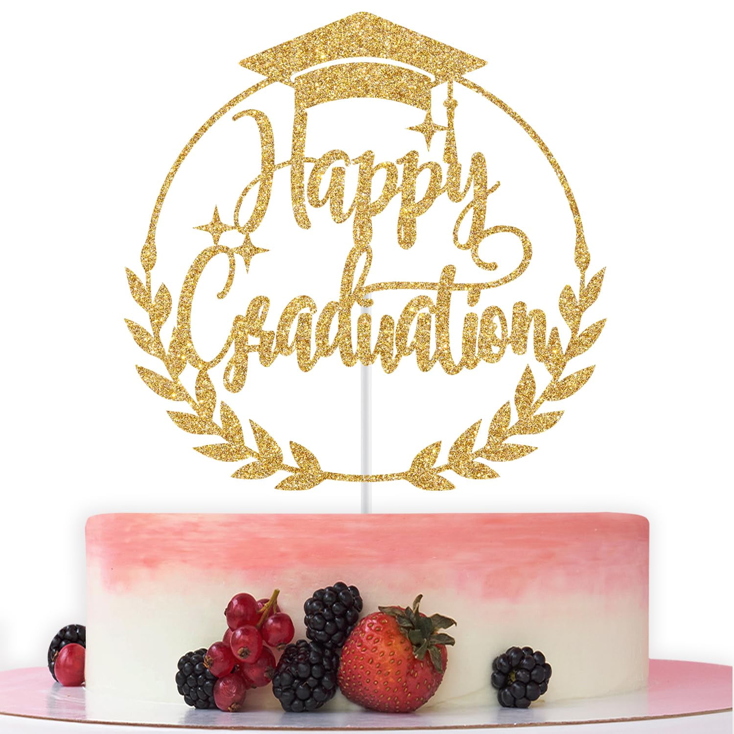 Happy Graduation Cake Topper, Class of 2025 KMC2Graduation CakeTopper ...