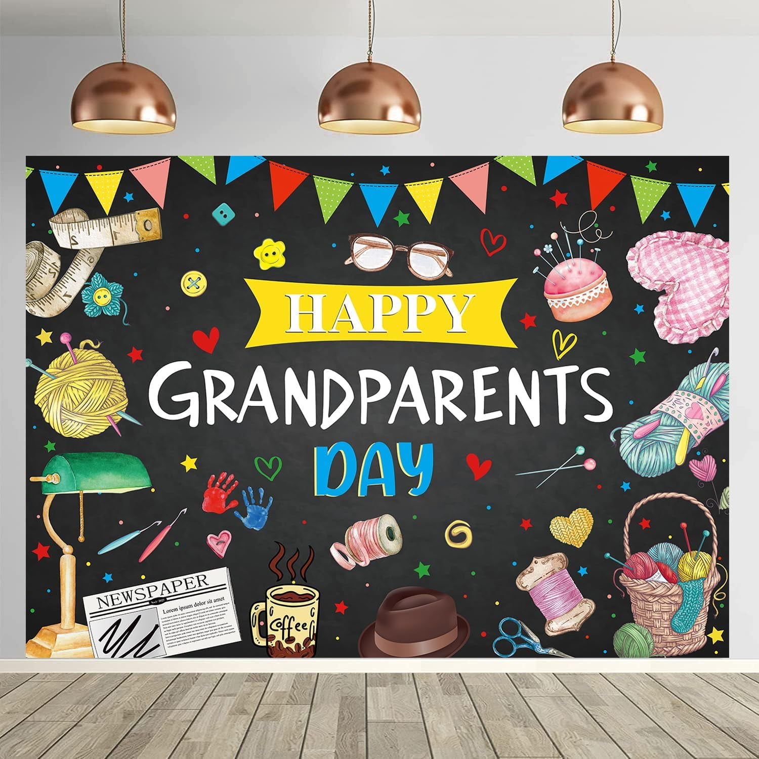 Happy Grandparents Day Backdrop Best Grandparents Ever Photography ...