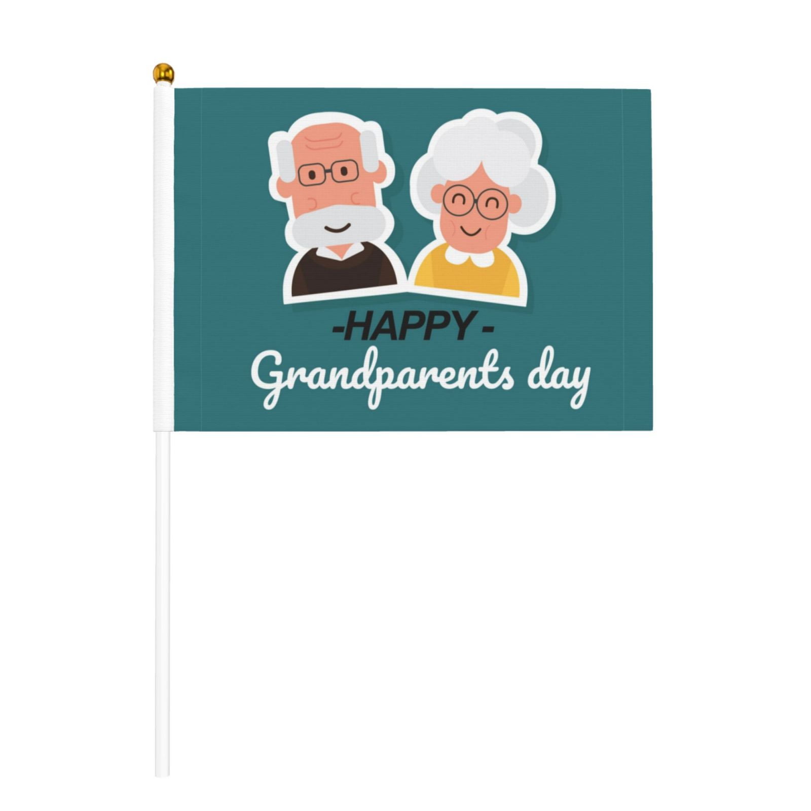 Happy Grandparents Day Flag Small Mini Hand Held Flags Small Miniature ...