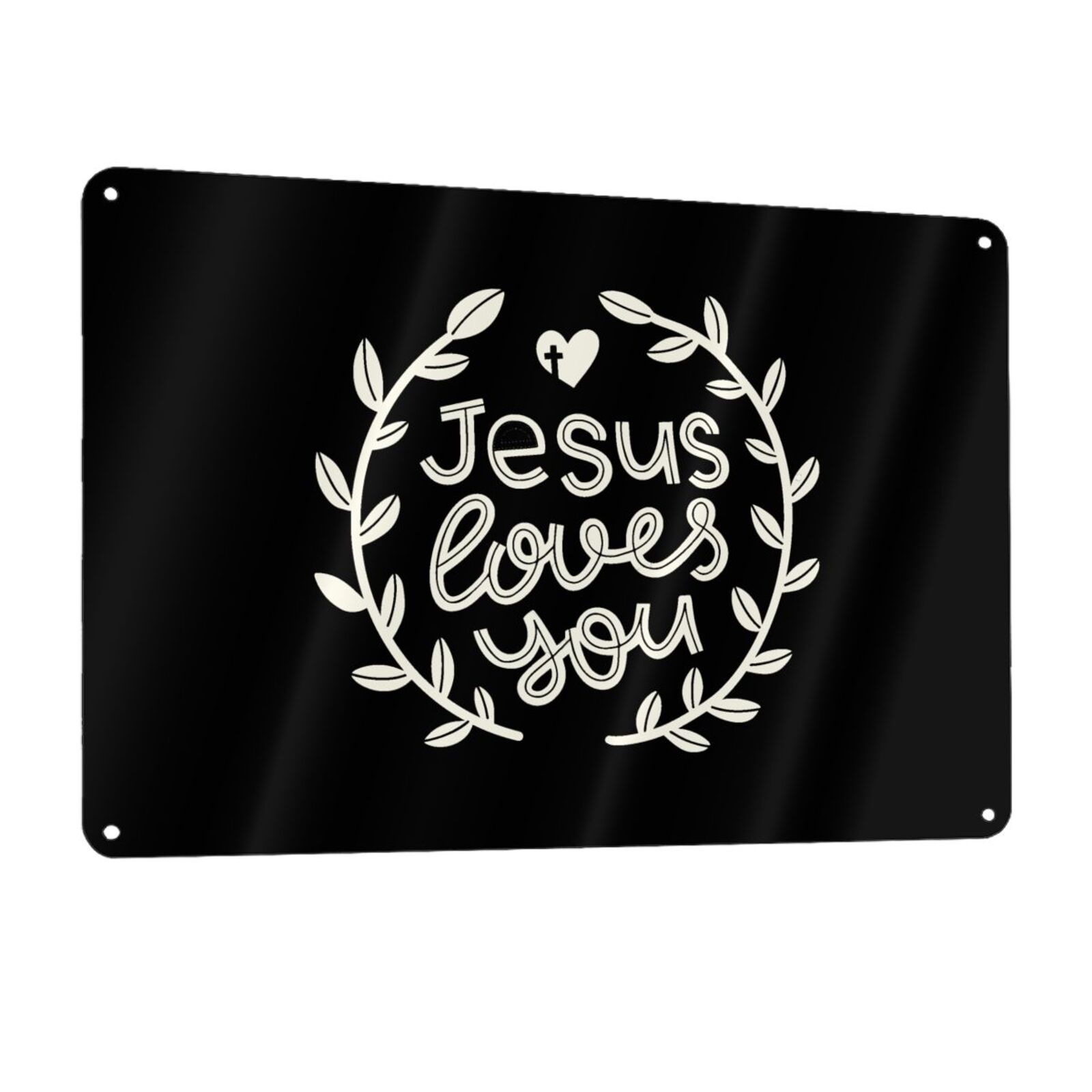 Yeshua Jesus Christian Sign 12x8in Indoor Outdoor Metal Information For ...