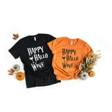 Happy Hallo Wine Shirt, Halloween Wine Shirt, Wine Shirt, Halloween ...