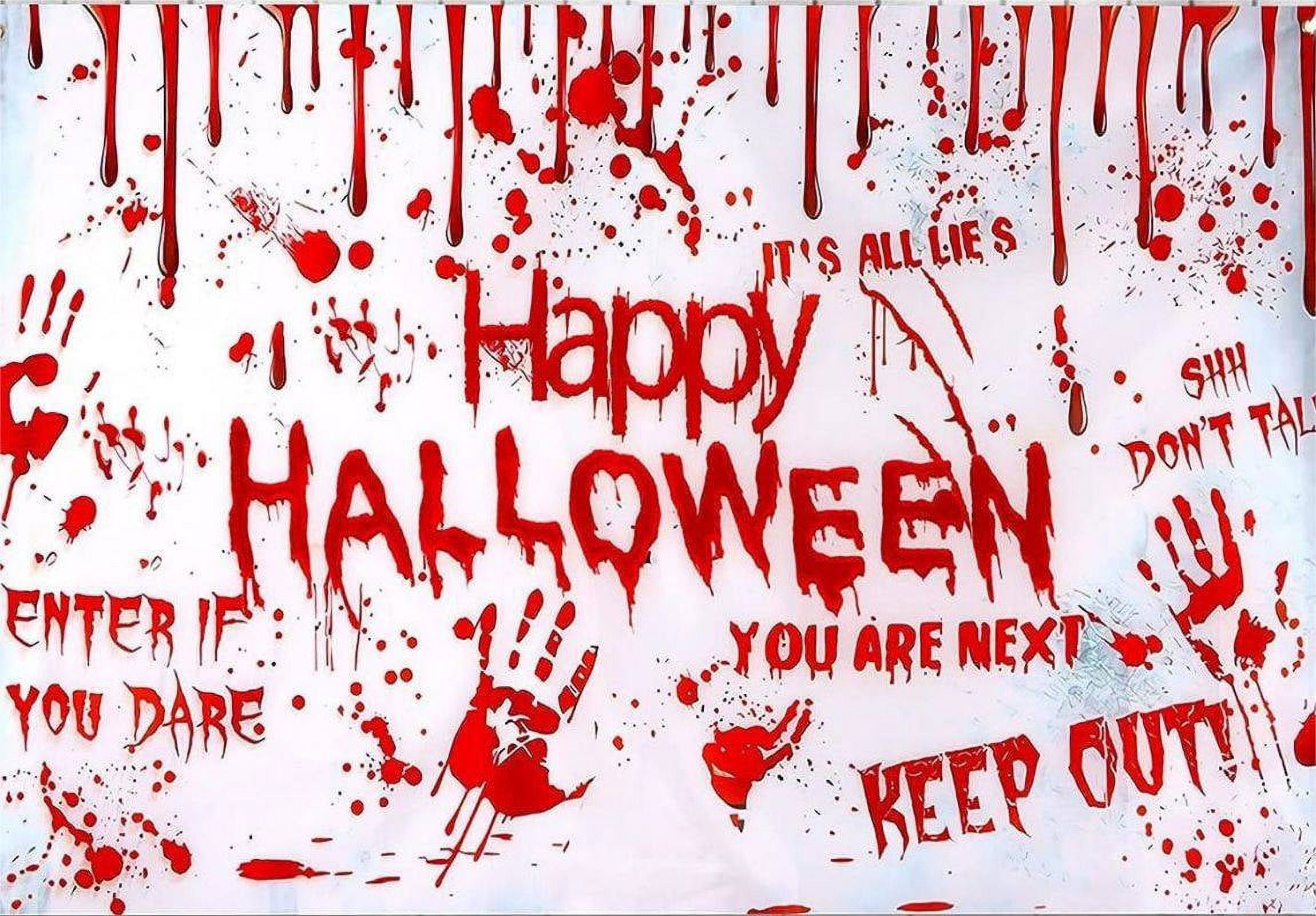 Happy Halloween Backdrop Trick or Treat Horror Bloodiness Photography ...