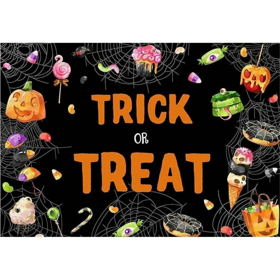 Happy Halloween Backdrop Trick or Treat Horror Bloodiness Photography ...