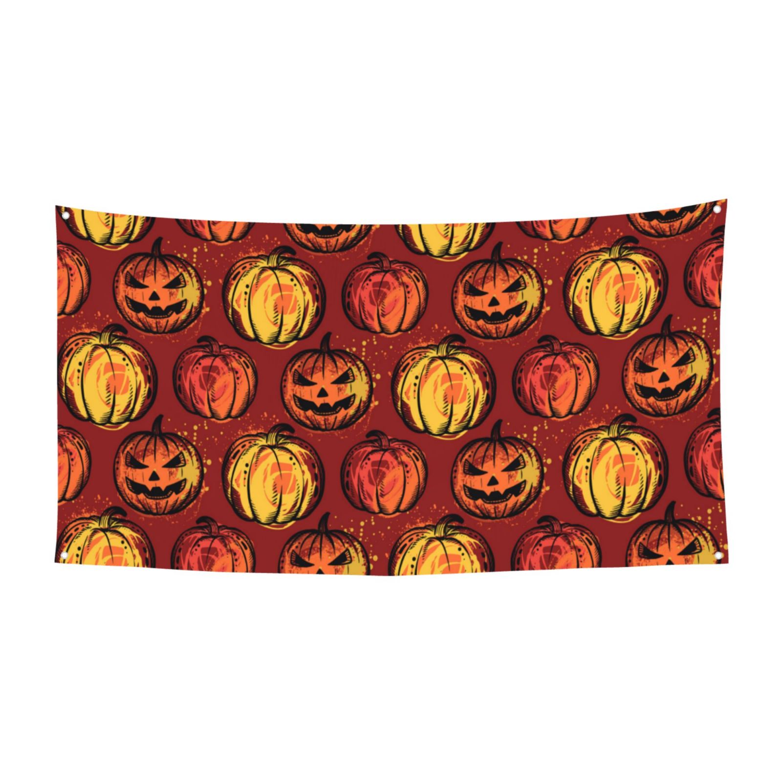 Happy Halloween Banner - pumpkin halloween background Large Halloween ...