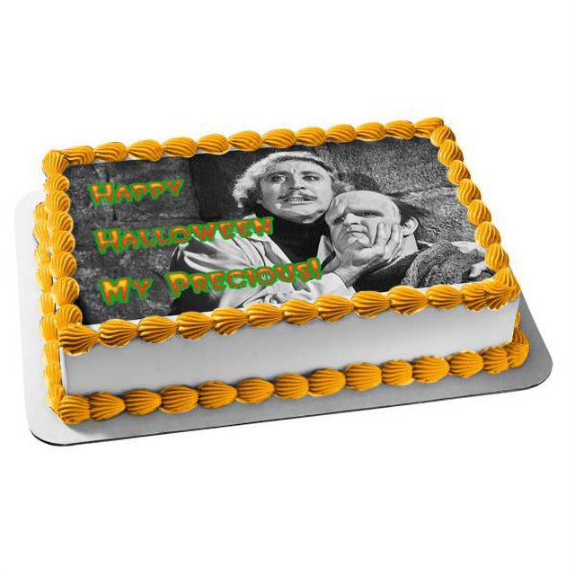 Happy Halloween Gene Wilder Young Frankenstein Igor Edible Cake Topper ...