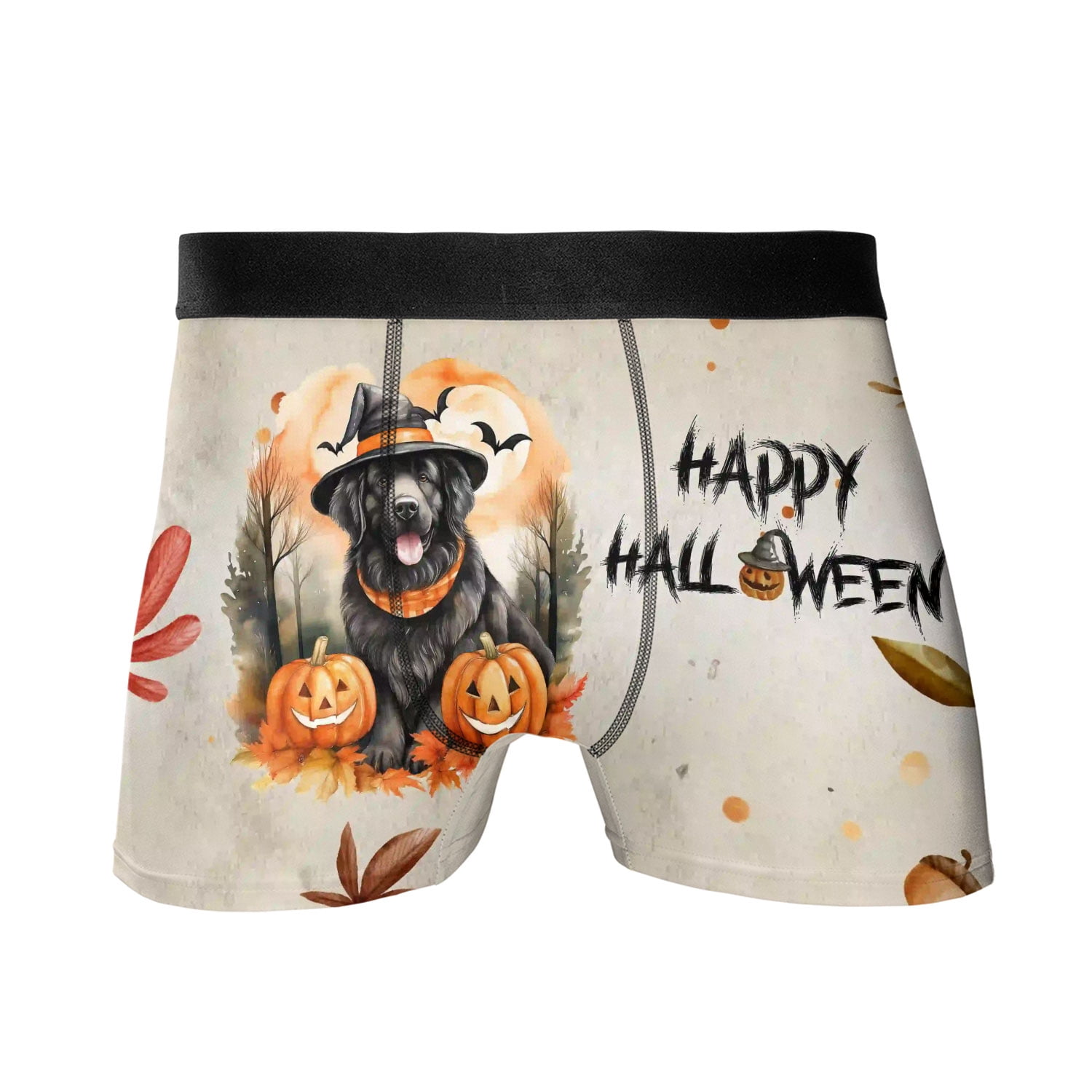 Happy Halloween Newfoundland Witches Hat Pumpkin Carving All Over Print ...