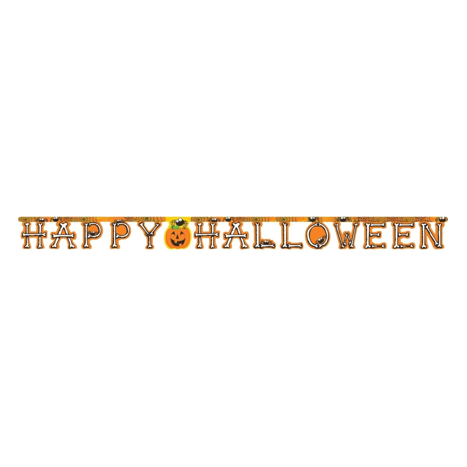 Happy Halloween Party Banner, 1 pack - Walmart.com