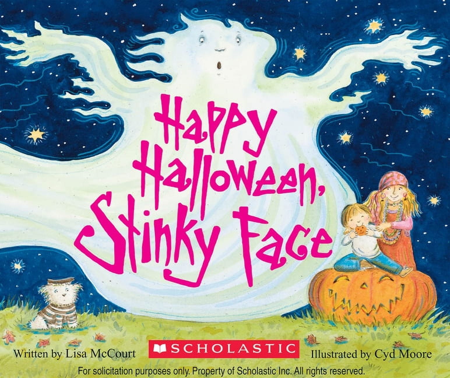 Happy Halloween, Stinky Face, (Board Book) - Walmart.com