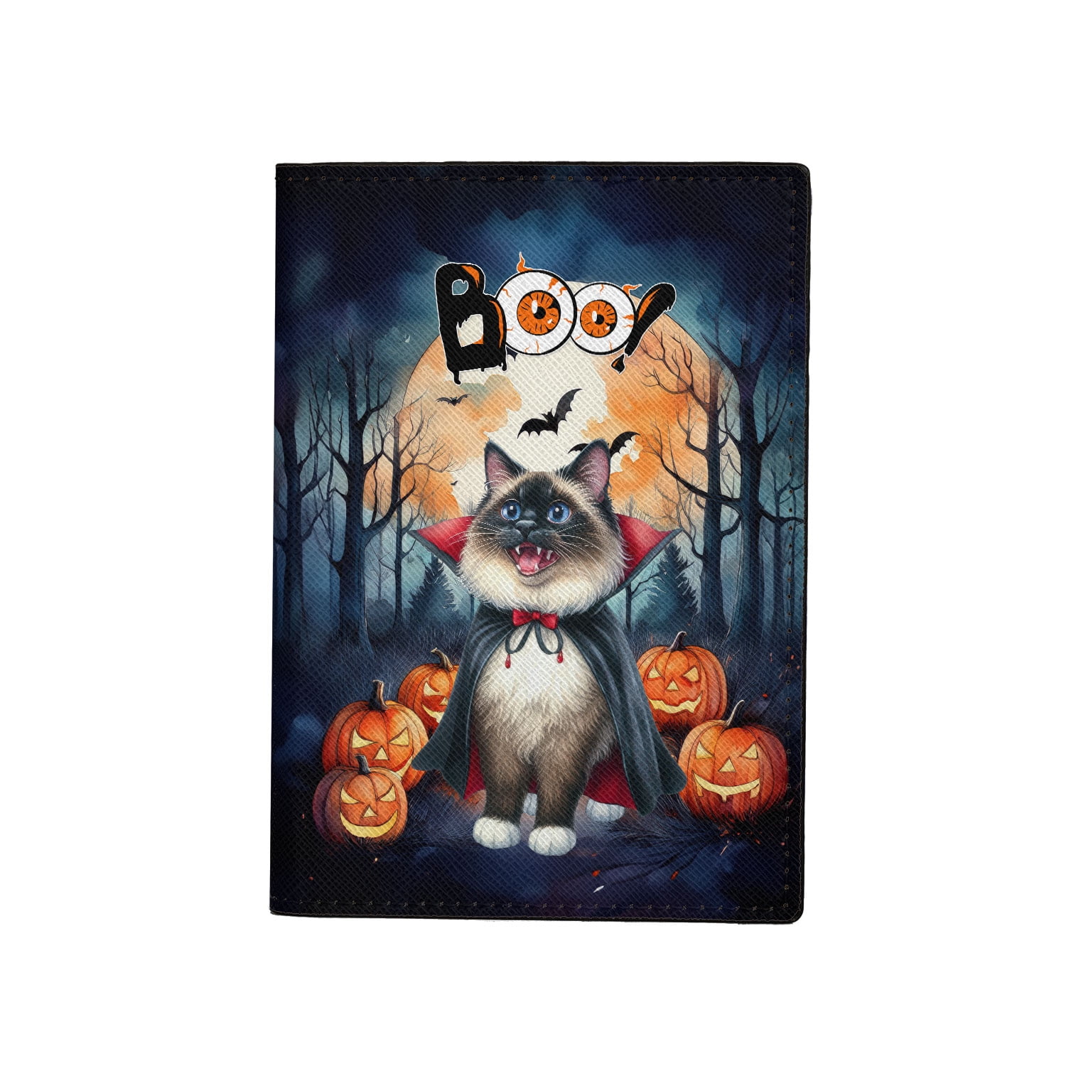Happy Halloween Vampire Ragdoll BOO with Pumpkins Fun and Spooky Travel ...
