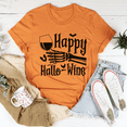 Happy Hallowine Skull Hand Tee Mauve S Peachy Sunday T-Shirt - Walmart.com