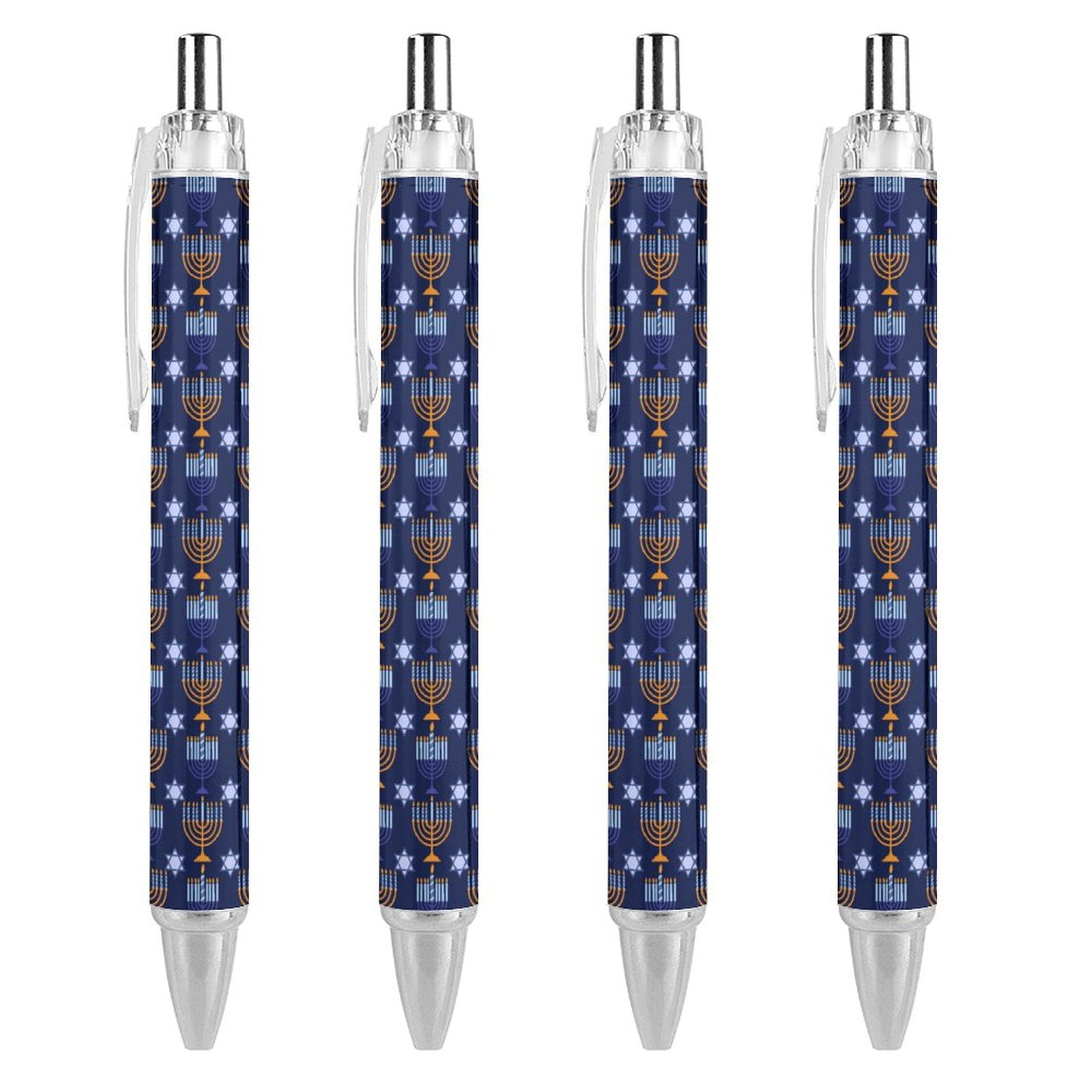 Happy Han-ukkah Je-wi-sh Chanukah Holiday Ballpoint Pen Retractable ...