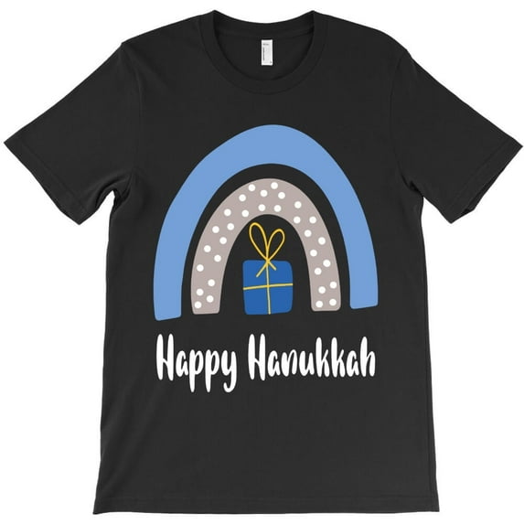 Happy Hanukkah 2021 Funny Jewish Menorah Rainbow Chanukah Holiday ...