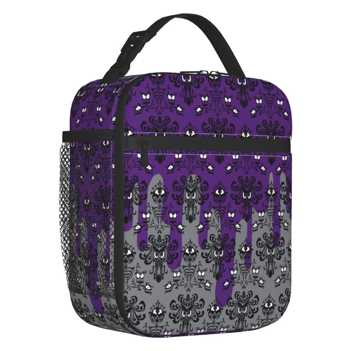 Happy Haunts Halloween Portable Lunch Boxes Haunted Mansion Scary Film ...