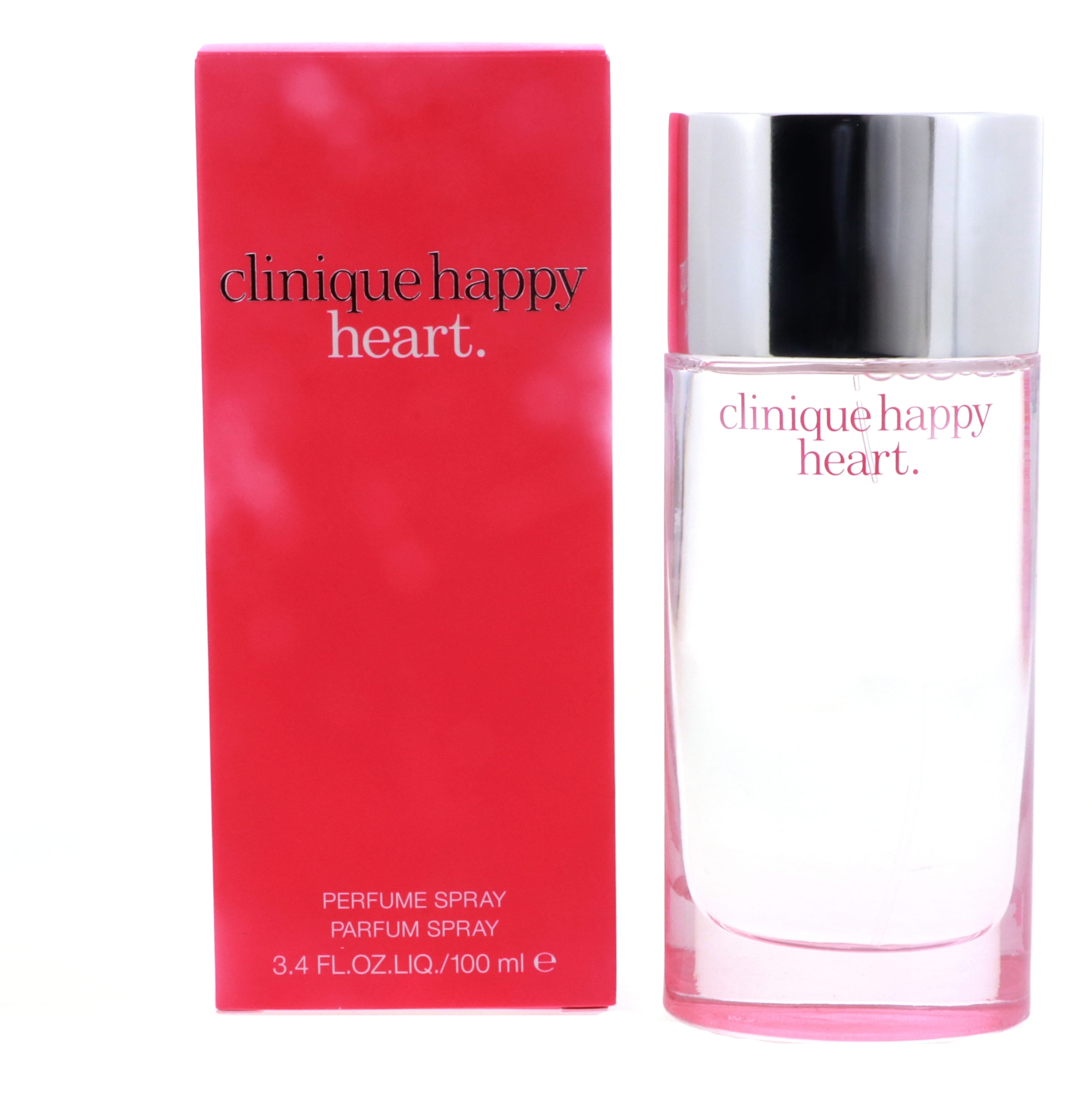 Clinique Happy Heart, 3.4 oz Chypre Floral Perfume Spray for Women ...