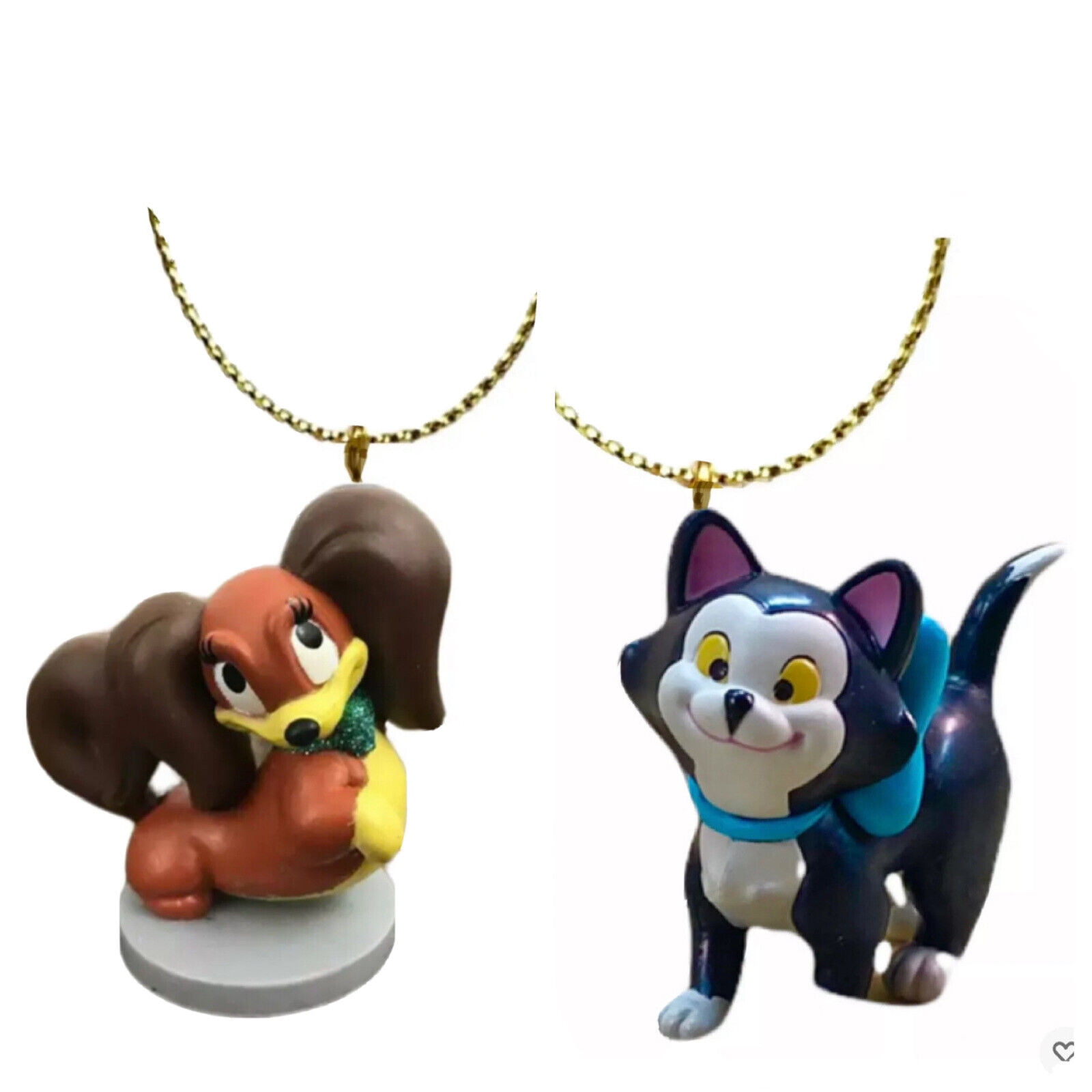 Happy Helper Figaro Cat & Fifi Pup Puppy Ornament Charm Figure Figurine ...