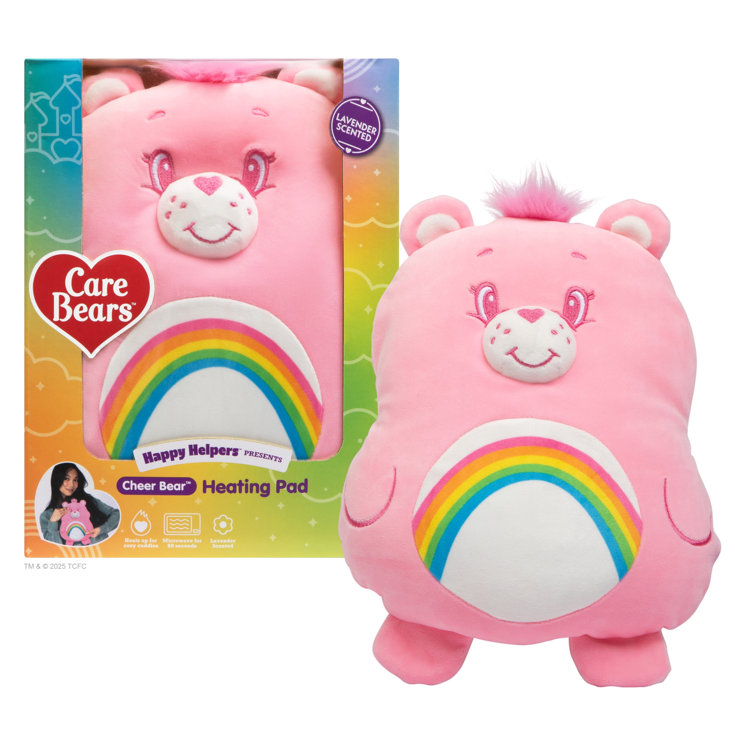 Happy Helpers Cheer Bear Microwaveable Heating Pad For Period Cramps ...