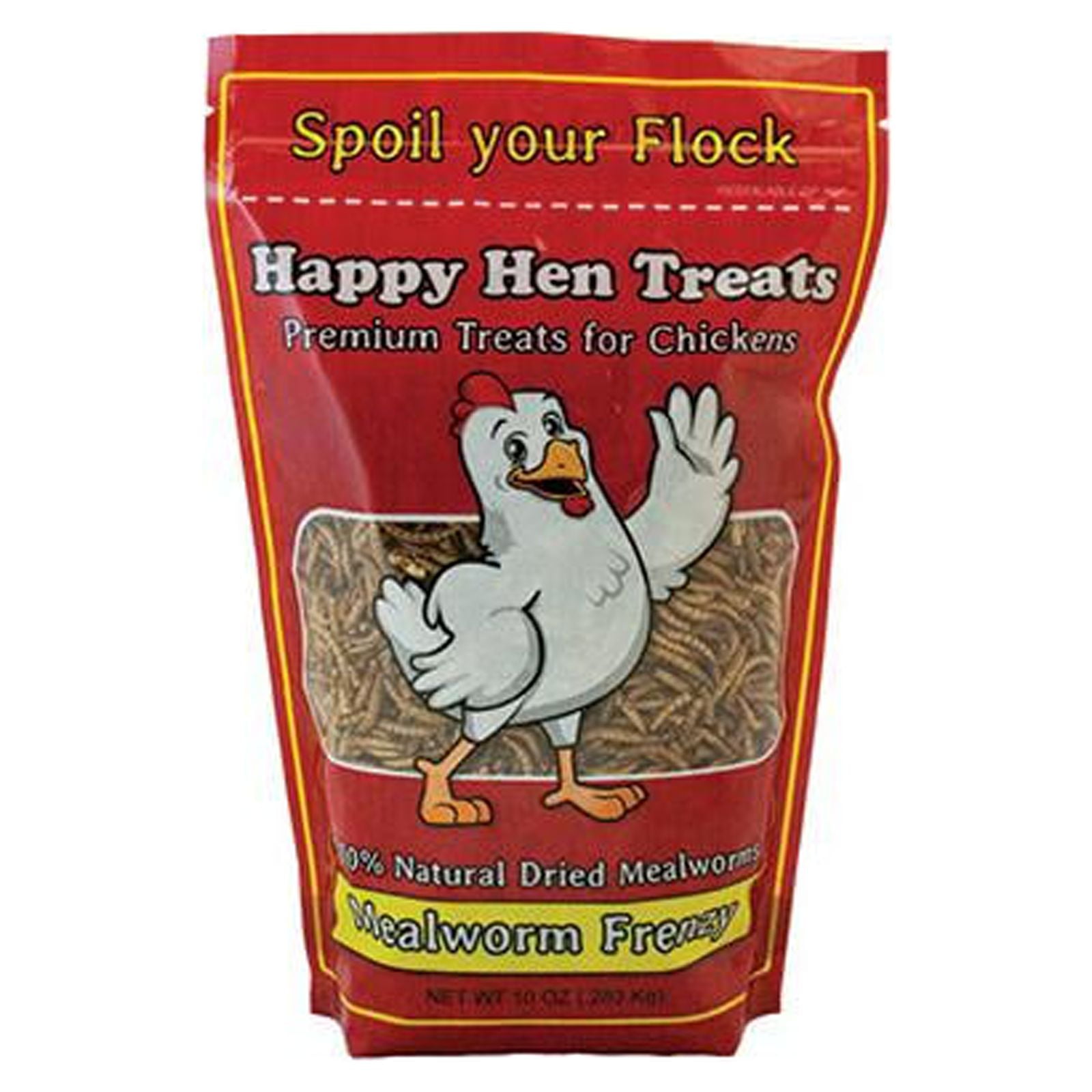 Happy Hen Treats Mealworm Frenzy, 10-Ounce - Walmart.com