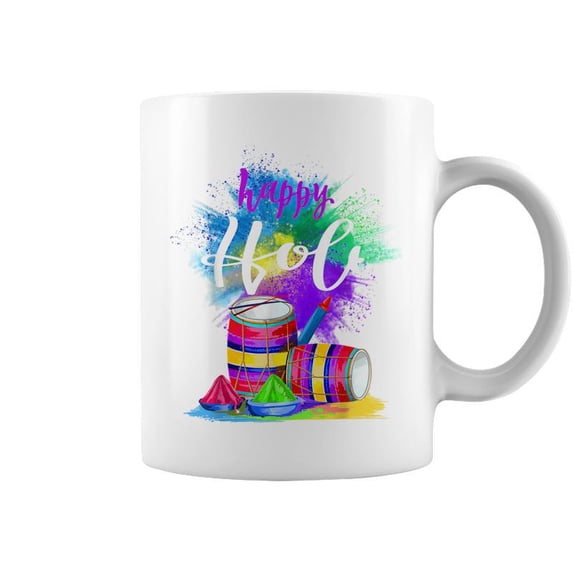Happy Holi T For India Hindu Happy Holi Men Coffee Mugs - Walmart.com