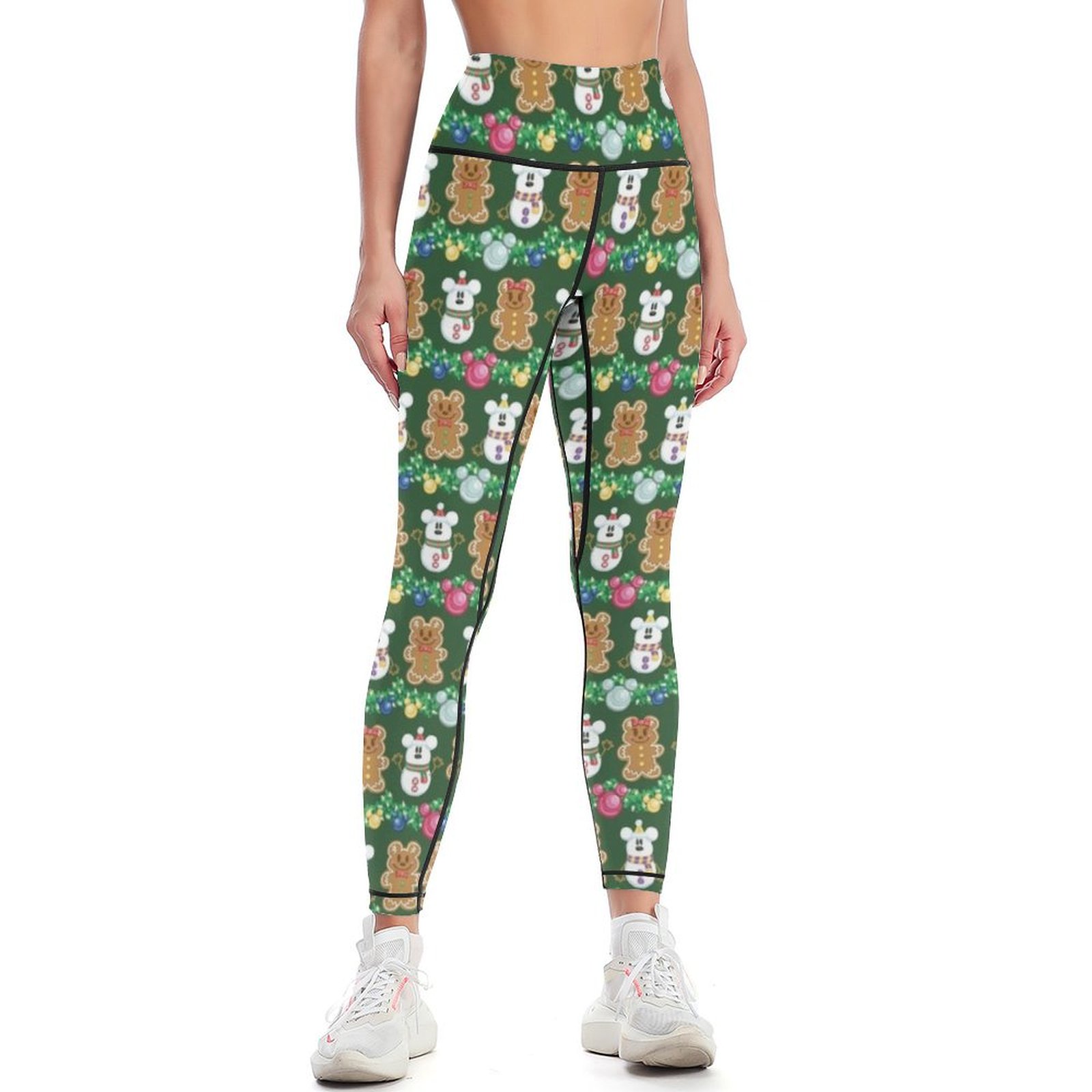 Happy Holiday Gingerbread Leggings woman gym Fitness clothing gym wear ...