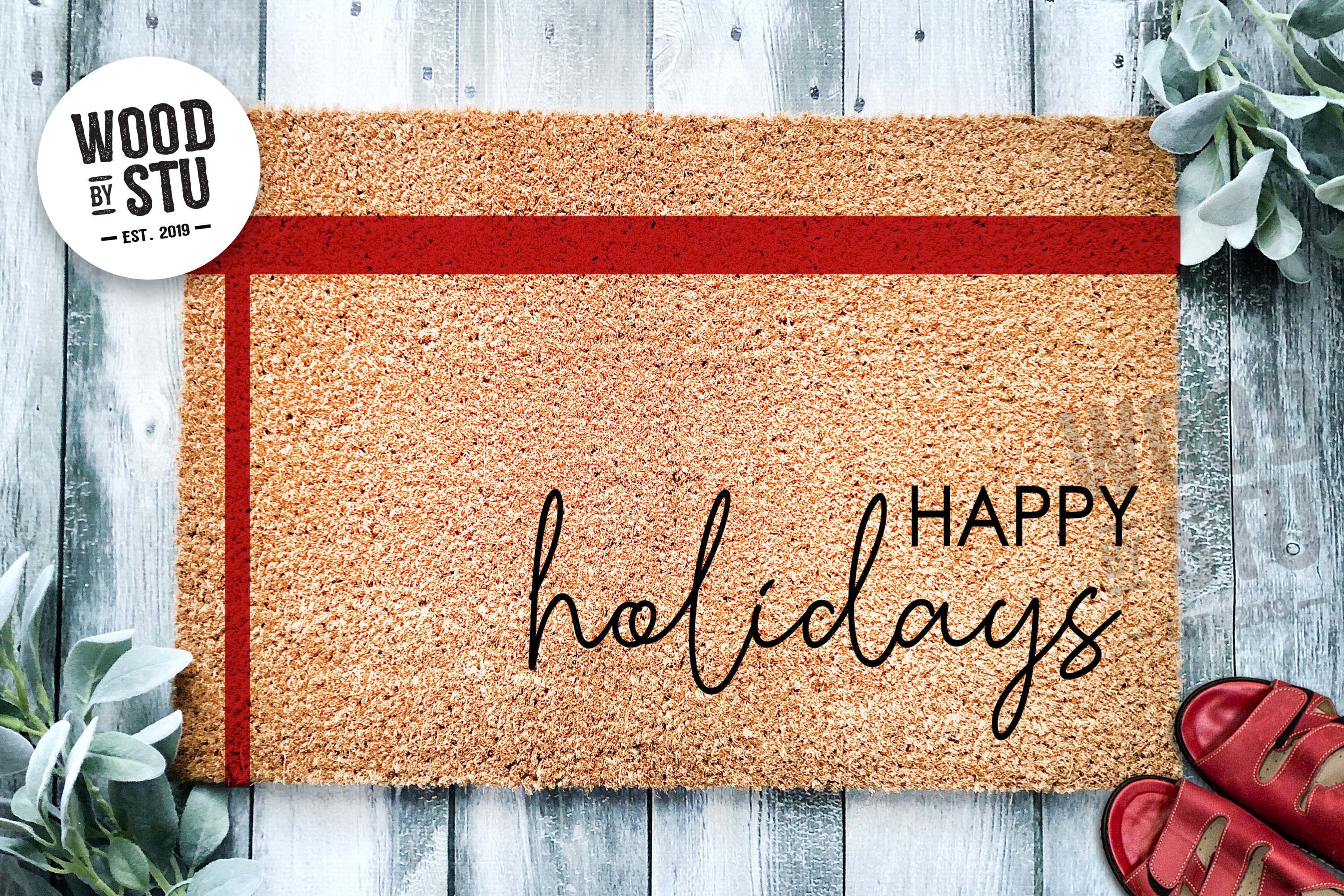 Happy Holidays Doormat - Walmart.com