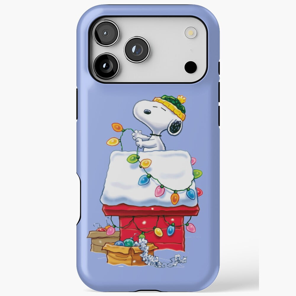 Happy Holidays Festive Text Case for iPhone 11 12 13 14 15 16 17 Pro ...