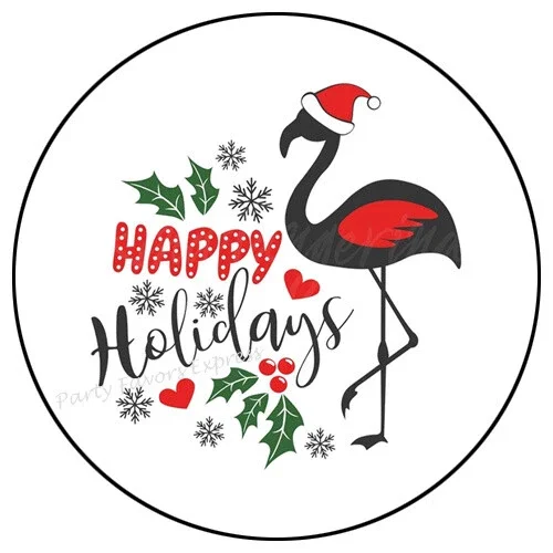 Happy Holiday Stickers