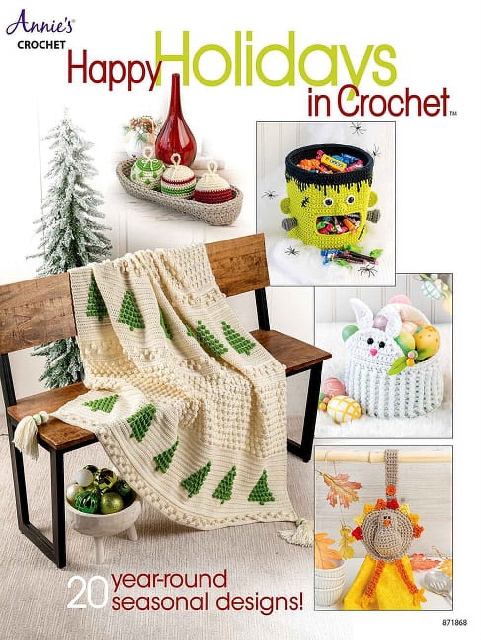 Happy Holidays in Crochet, (Paperback) - Walmart.com