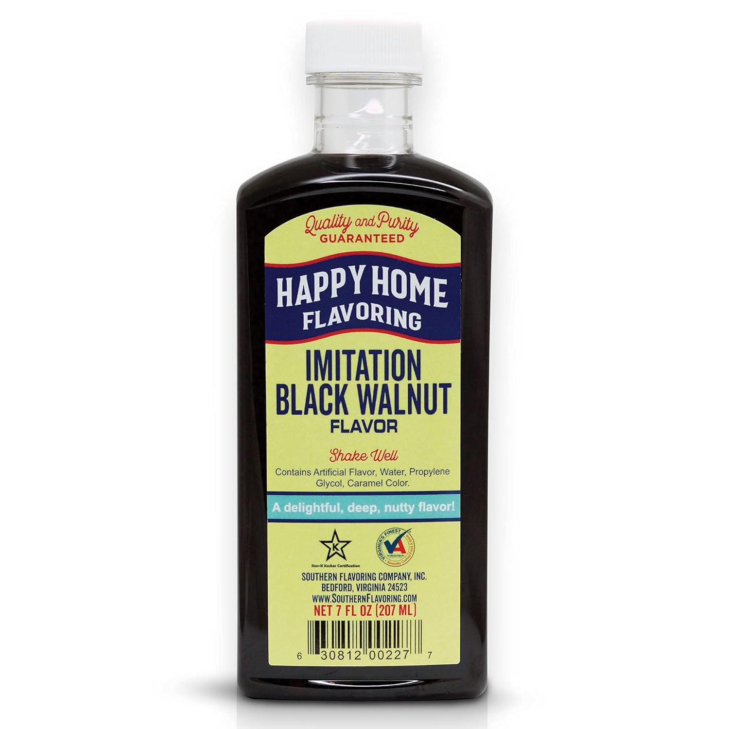 Happy Home Imitation Black Walnut Flavoring, Kosher, 7 oz - Walmart.com