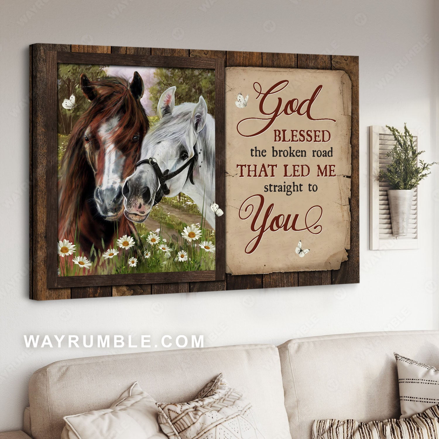 Happy Horses, Daisy Garden, Pretty Forest, God Blessed The Broken Road ...
