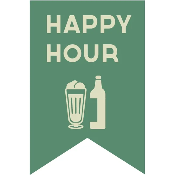 Happy Hour Bear Drink Car Sticker Phone Decal Water Bottle Stickers Car ...