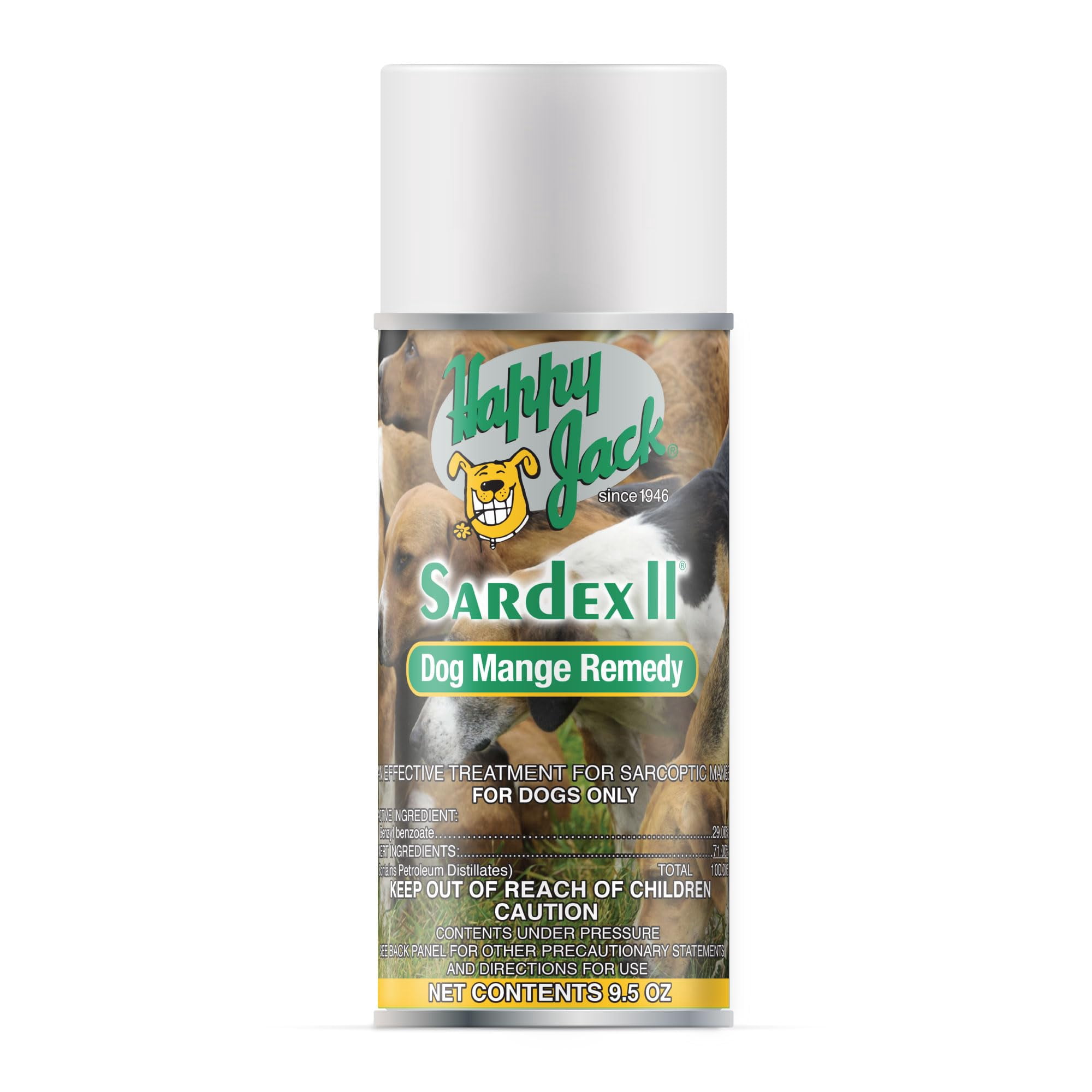 Happy Jack, Sardex Mange Treatment Spray for Dogs, 9.5 oz Bottle ...