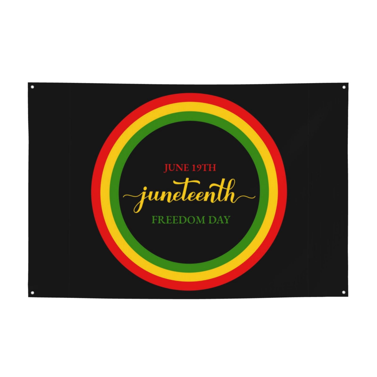 Happy Jun-ete-enth Freedom Day Large Banner Party Decorations Sign ...
