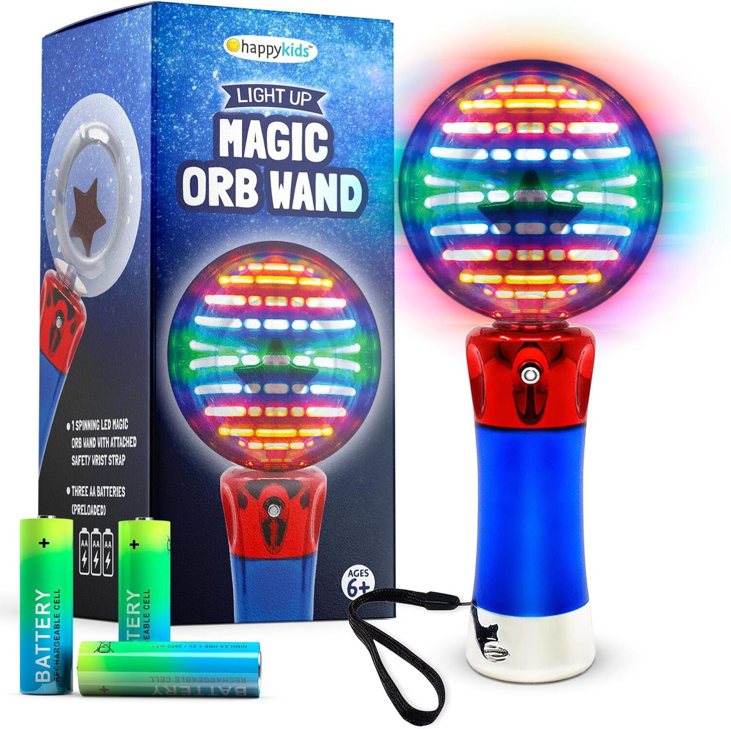 Happy Kids Light Up Magic Orb Wand - Walmart Business Supplies