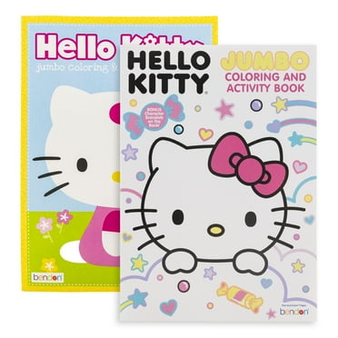 Hello Kitty Coloring & Activity Book Super Set ~ 5 Hello Kitty Coloring ...