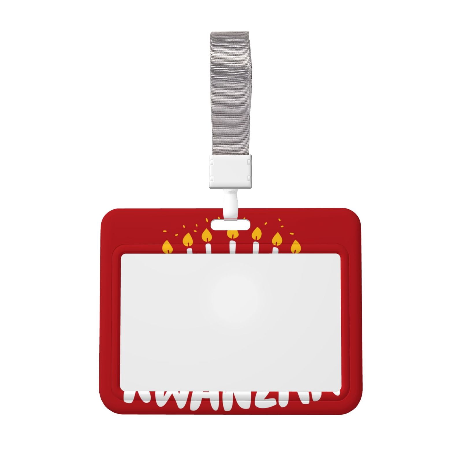Happy Kwanzaa African Heritage Holiday Badge Holder with Lanyard ...