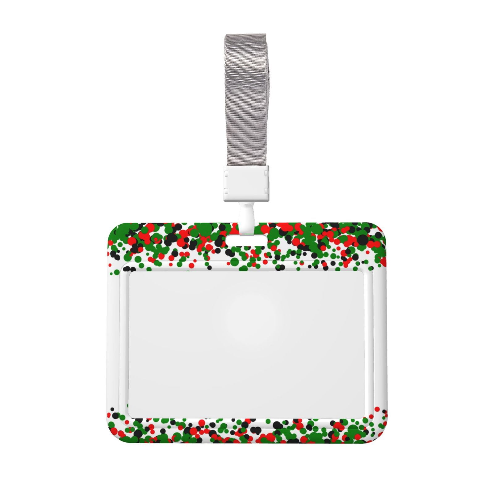 Happy Kwanzaa African Heritage Holiday Badge Holder with Lanyard ...