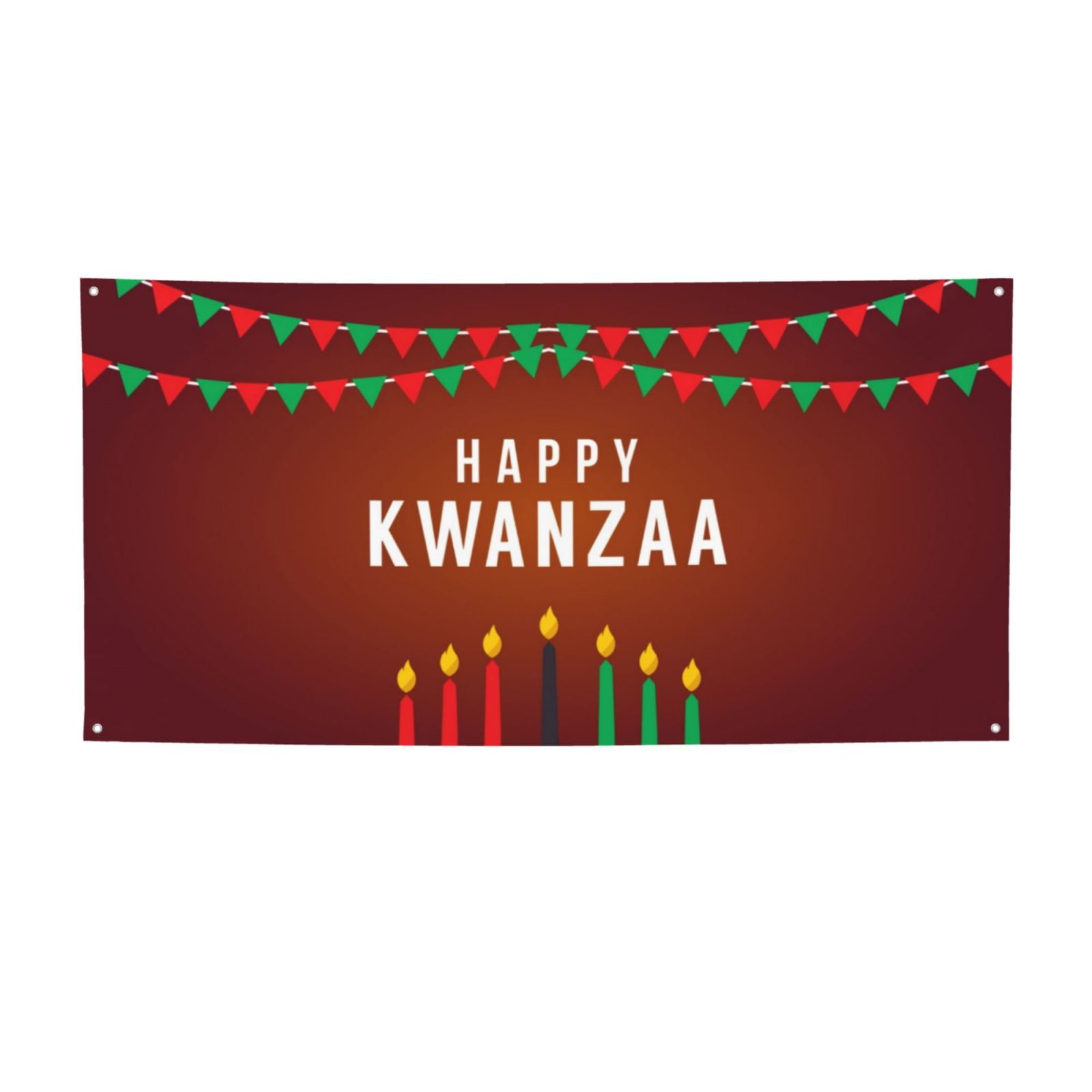 Happy Kwanzaa African Heritage Holiday Banner Backdrop Porch Sign Small ...