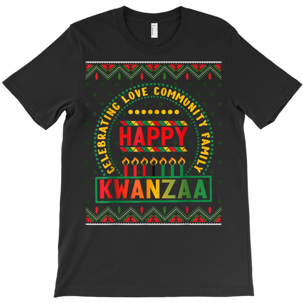 Happy Kwanzaa Kinara Candles Funny Christmas African Holiday Graphic ...