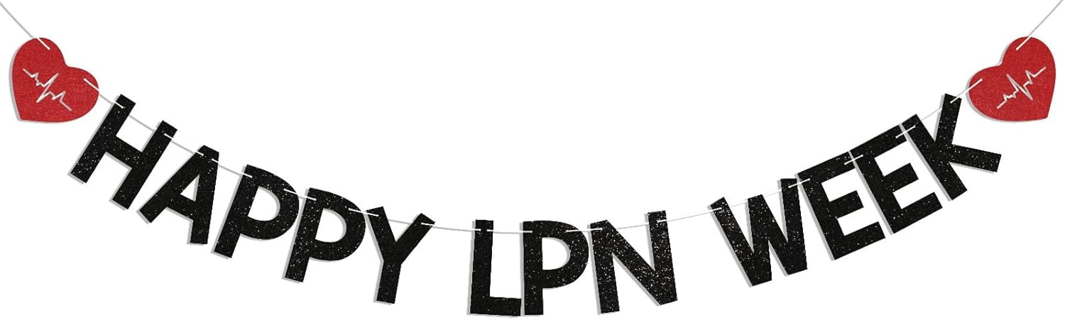 Happy LPN Week Banner - LPN Appreciation Party Decor, Happy Licensed ...