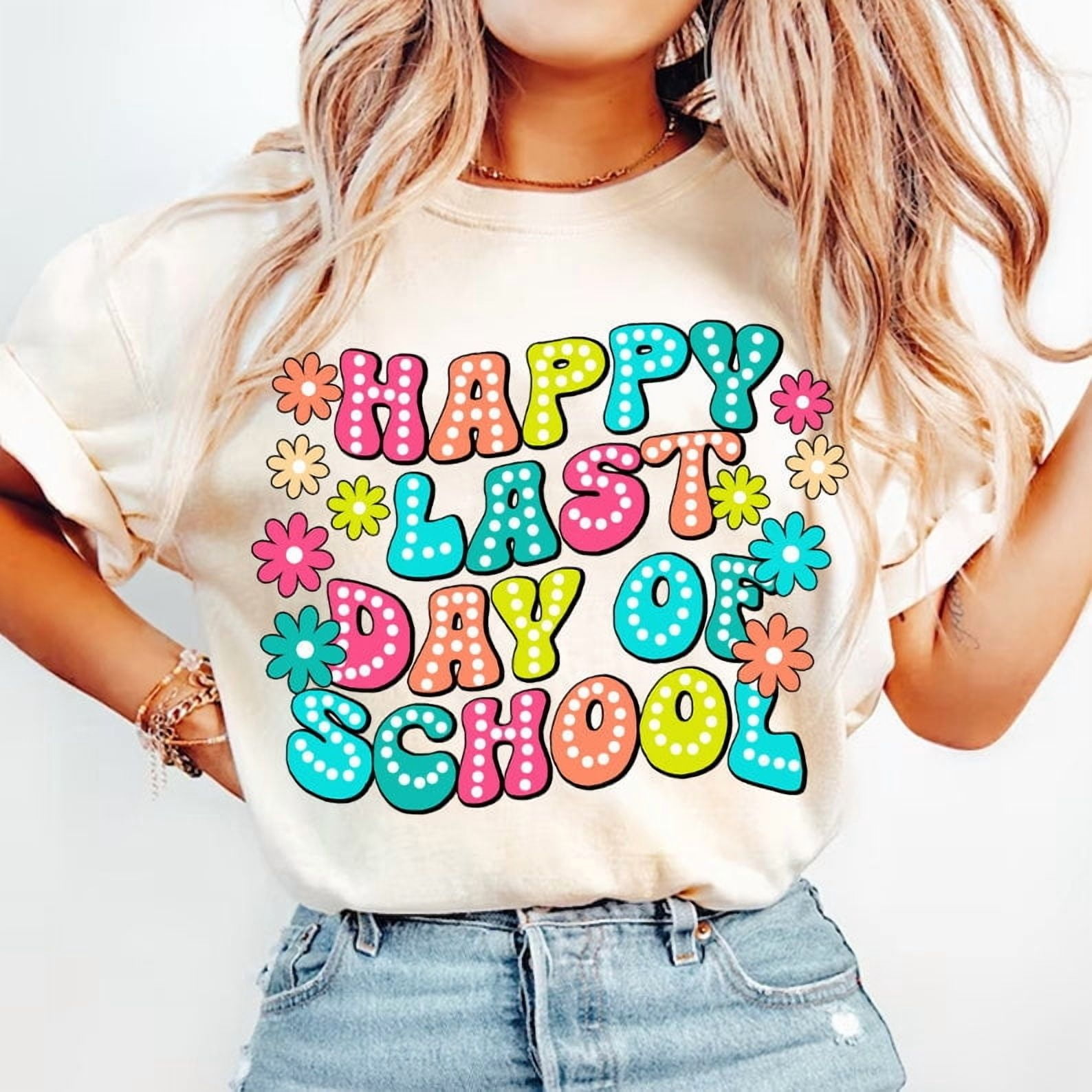 Happy Last Day Of School Rock The Test Staar Day End Of School Retro ...