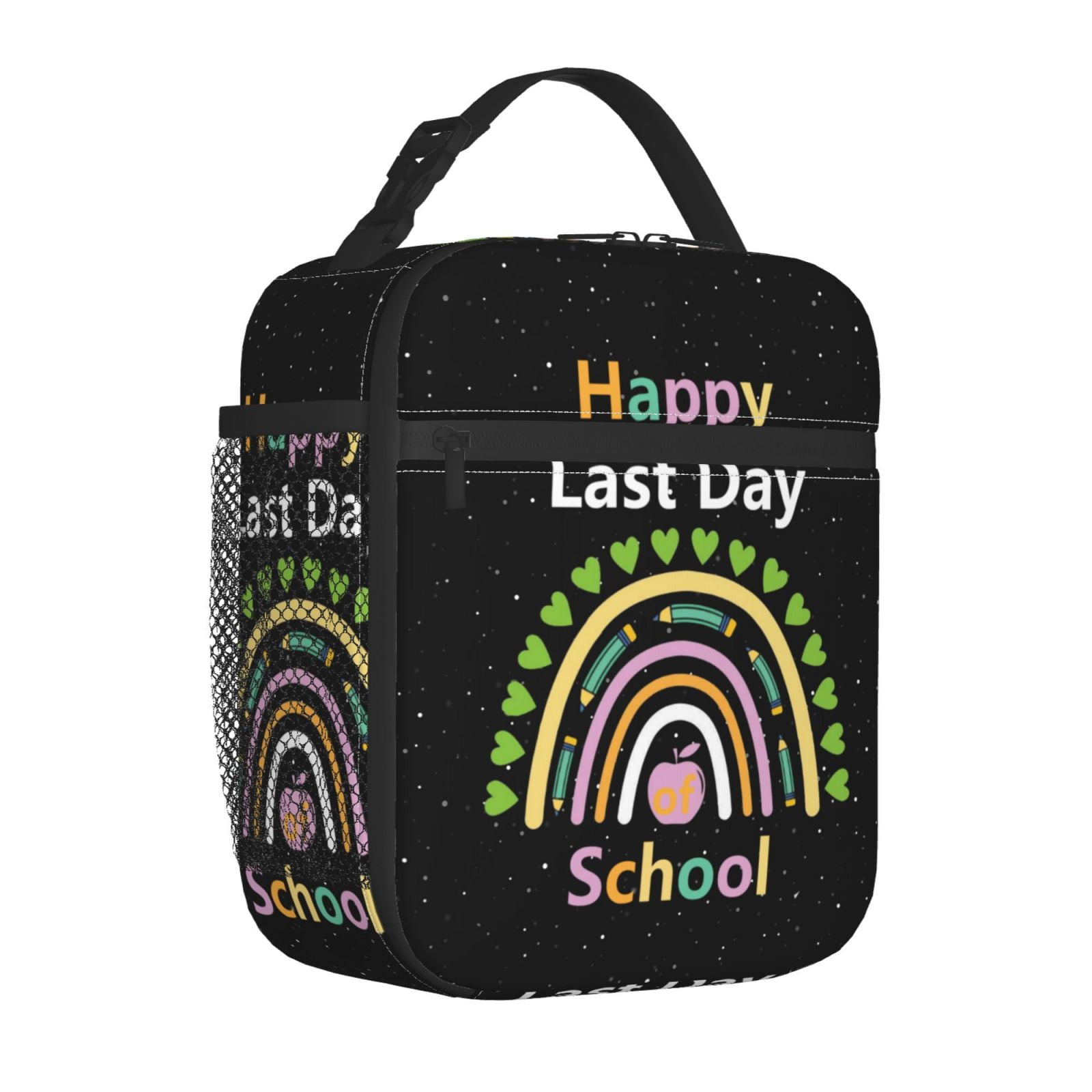 Happy Last Day Of School Teacher Student Graduation Lunch Box Portable ...