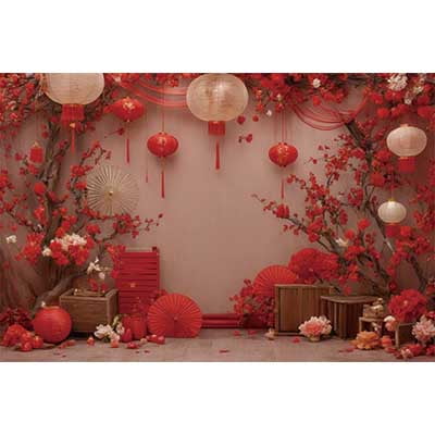 Happy Lunar New Years02 Backdrops Eve Party rations Chinese Spring ...